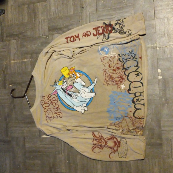 Tom and Jerry | Shirts | Tom And Jerry Cartoon Shirt | Poshmark